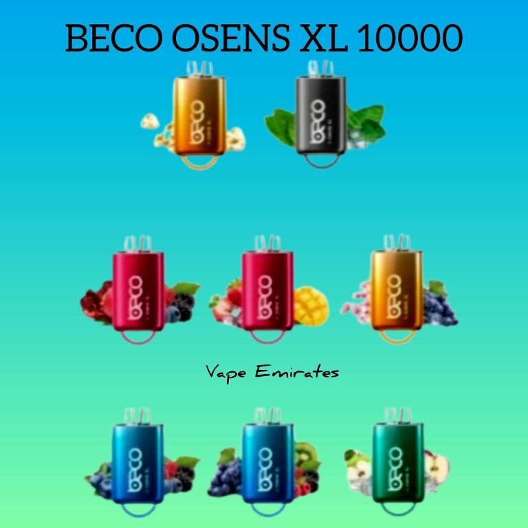 BECO OSENS XL 12000 Puffs, Available With Vape Emirates.